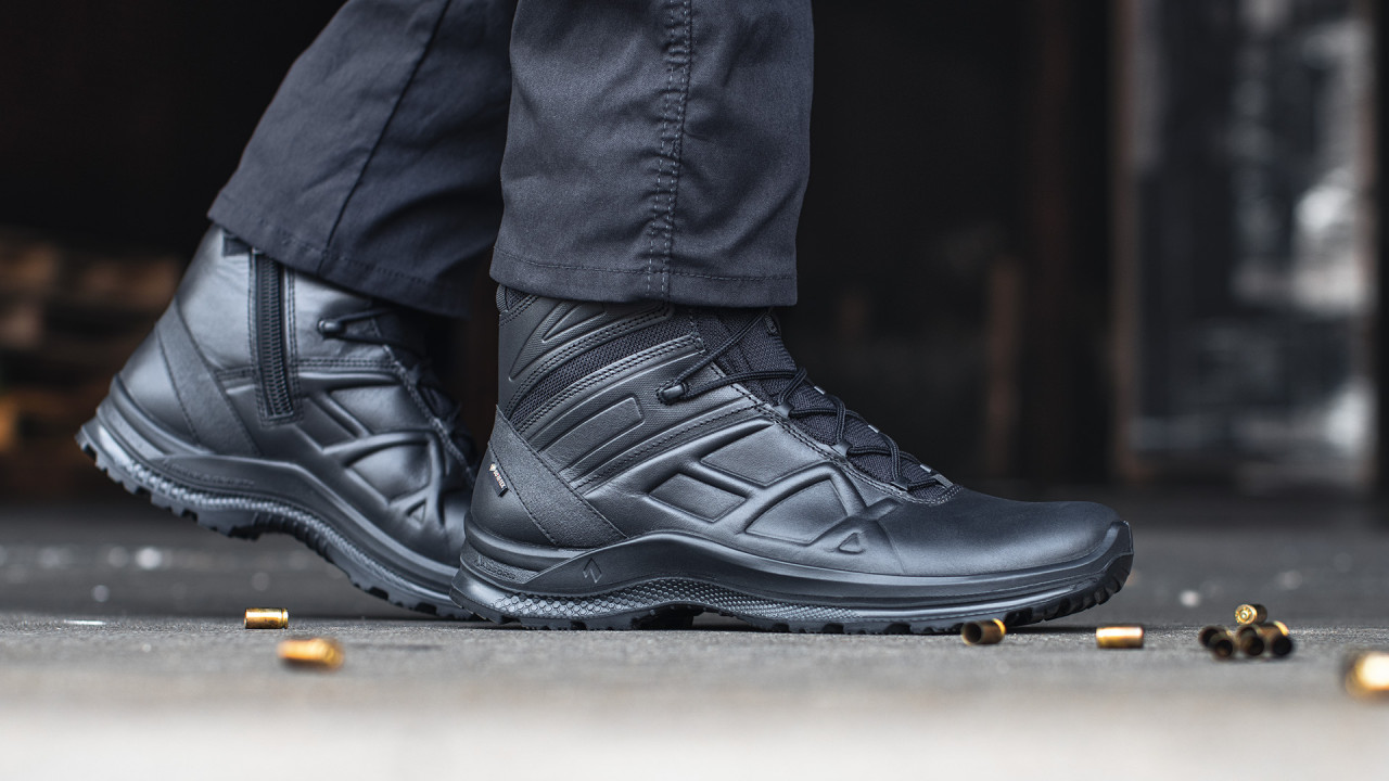 HAIX Black Eagle Tactical 2.0 GTX Mid Boots with Side Zipper