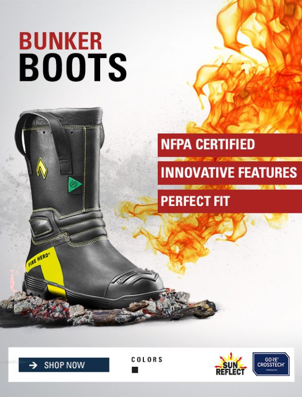 Firefighter Duty Boots | Firefighter Work Boots