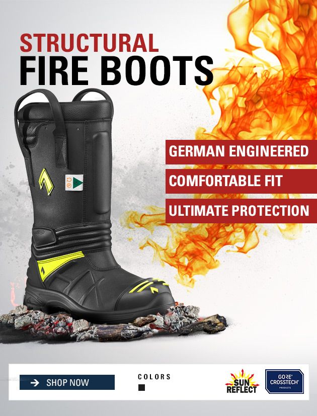Firefighter Duty Boots | Firefighter Work Boots
