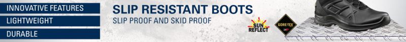 Slip Resistant Safety Shoes | Non-Slip Boots