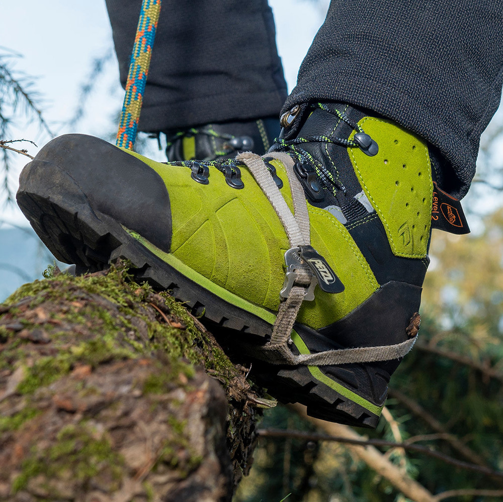 HAIX Protector Ultra Lime Green | Leather Forestry Boots
